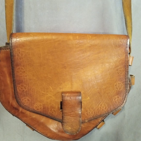 Hand Crafted | Bags | Vintage Style Simply Unique Tooled Bohemian ...